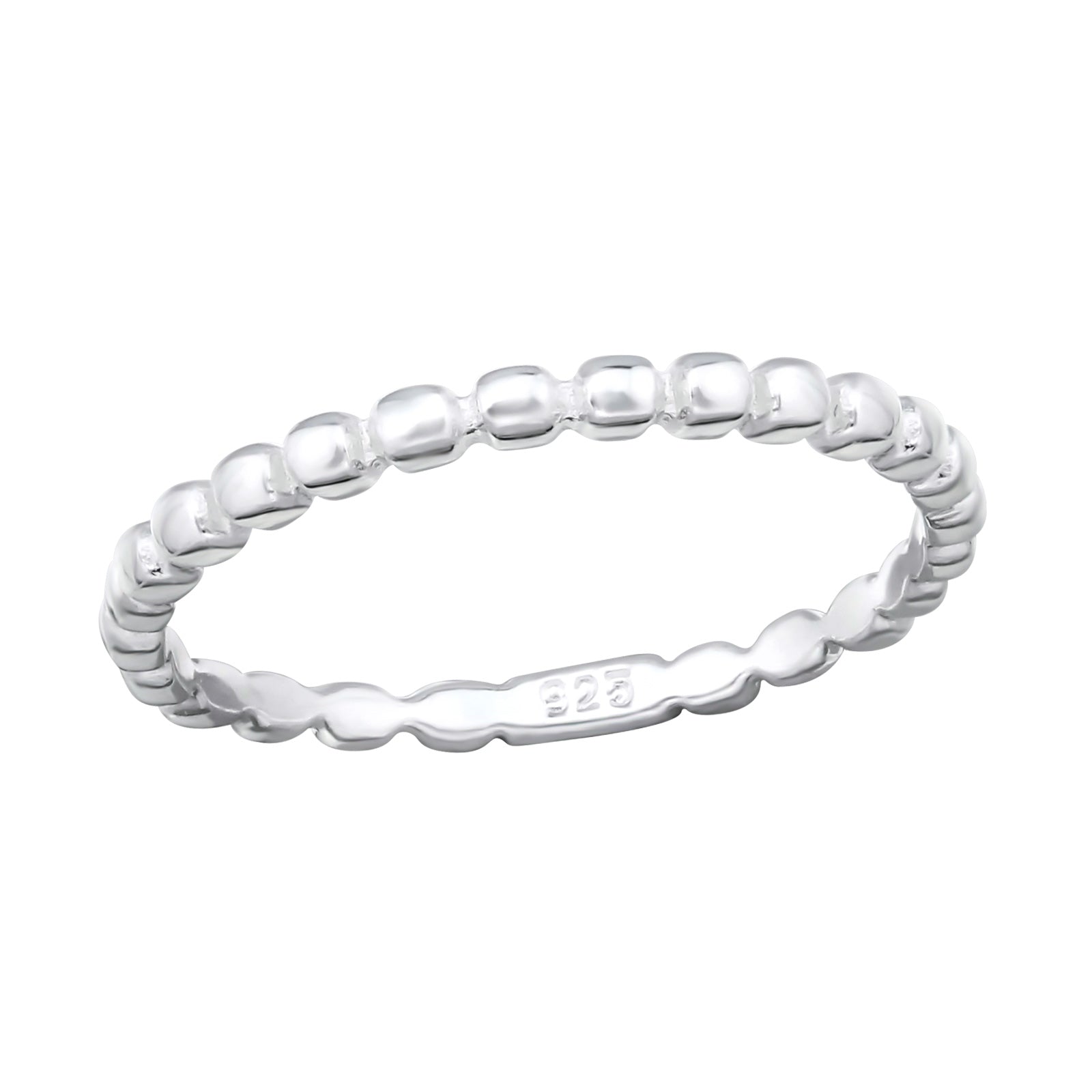 Silver rope Ring – Cuatro Corners